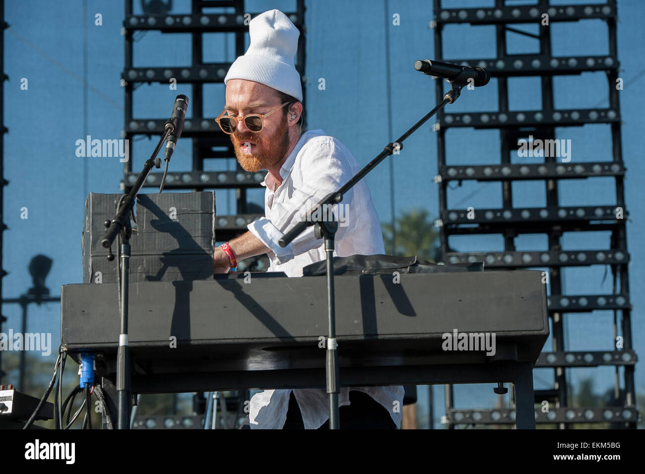 Indio, California, USA. 11th April, 2015. Musician CHET FAKER performs ...