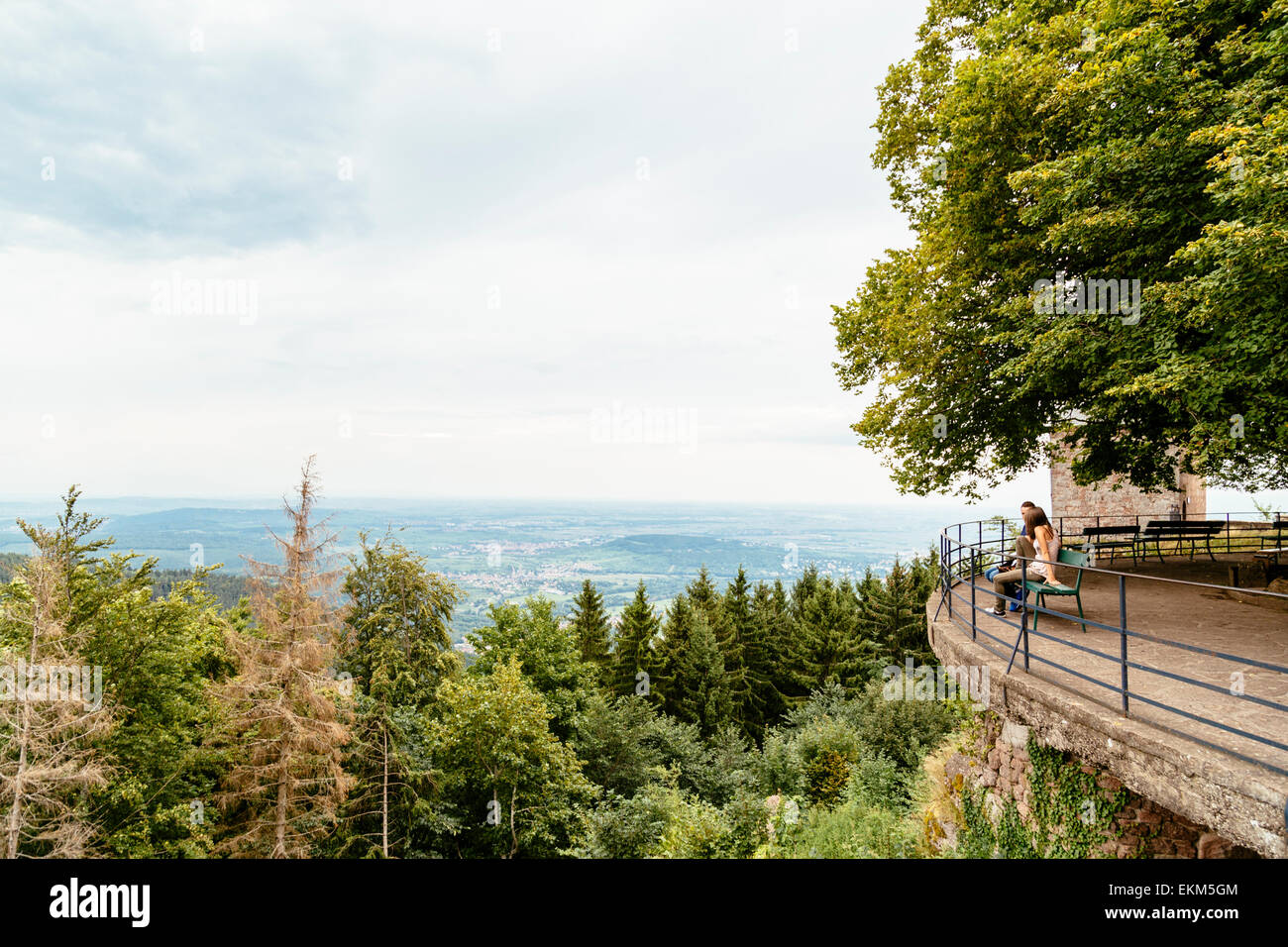 Mont Sainte-Odile, Ottrott, Alsace, France Stock Photo - Alamy