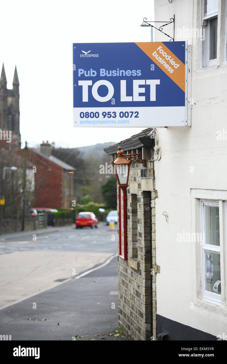 enterprise inns pub to let Stock Photo - Alamy