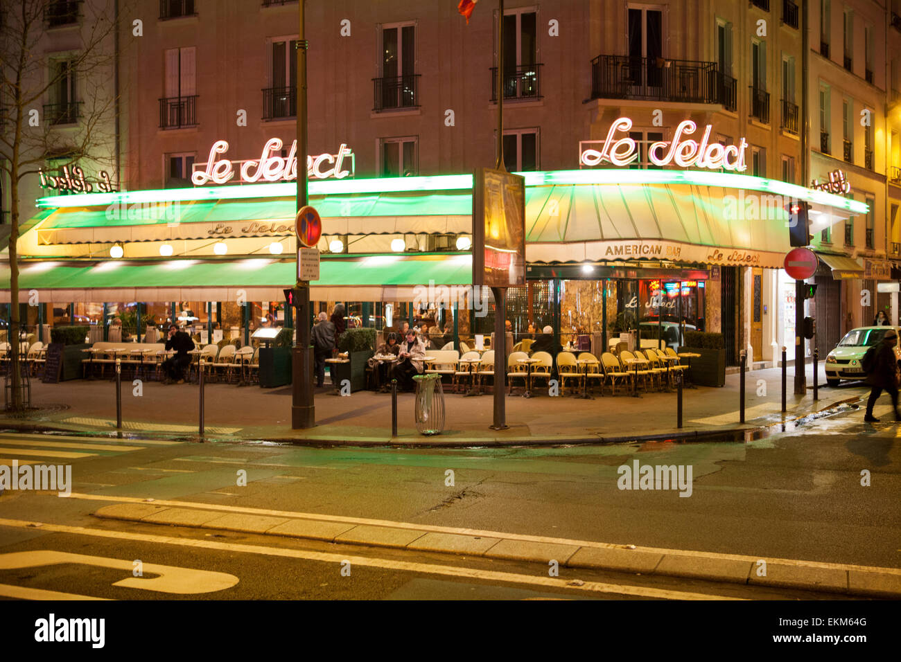 Le select and montparnasse hi-res stock photography and images - Alamy