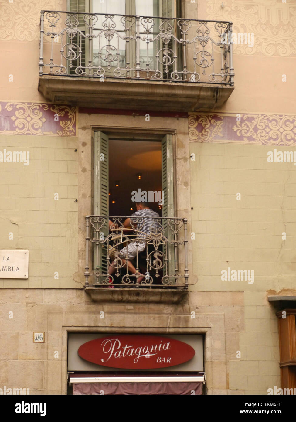 Spanish window wrought iron balcony hi-res stock photography and images ...