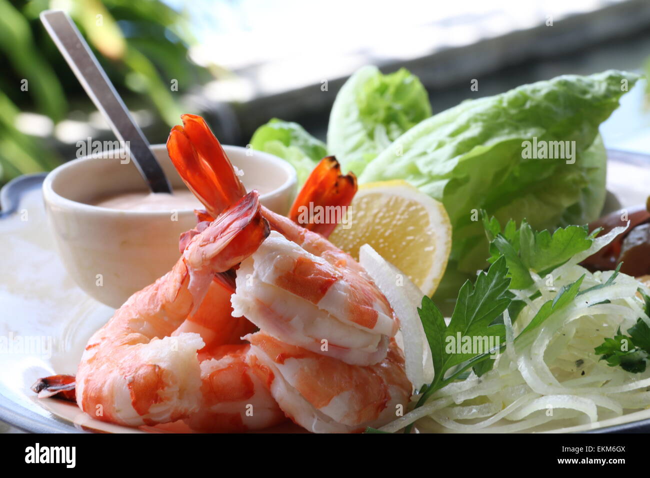 Prawn cocktail gourmet seafood hi-res stock photography and images - Alamy