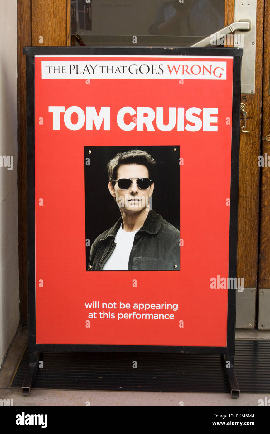 The play that goes wrong poster hi-res stock photography and images - Alamy