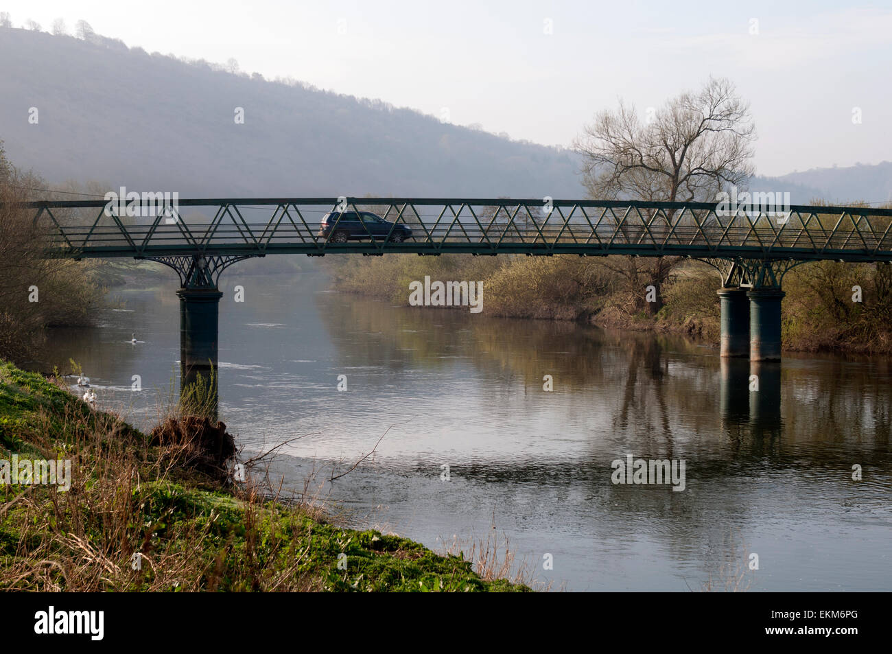 Huntsman bridge river wye wye hi-res stock photography and images - Alamy