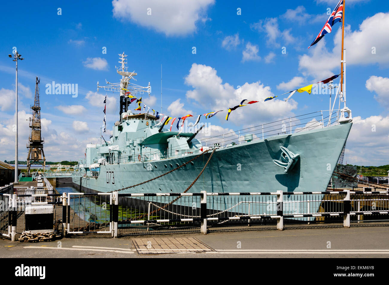 HMS Cavalier is the last operational Second World War C-class destroyer ...