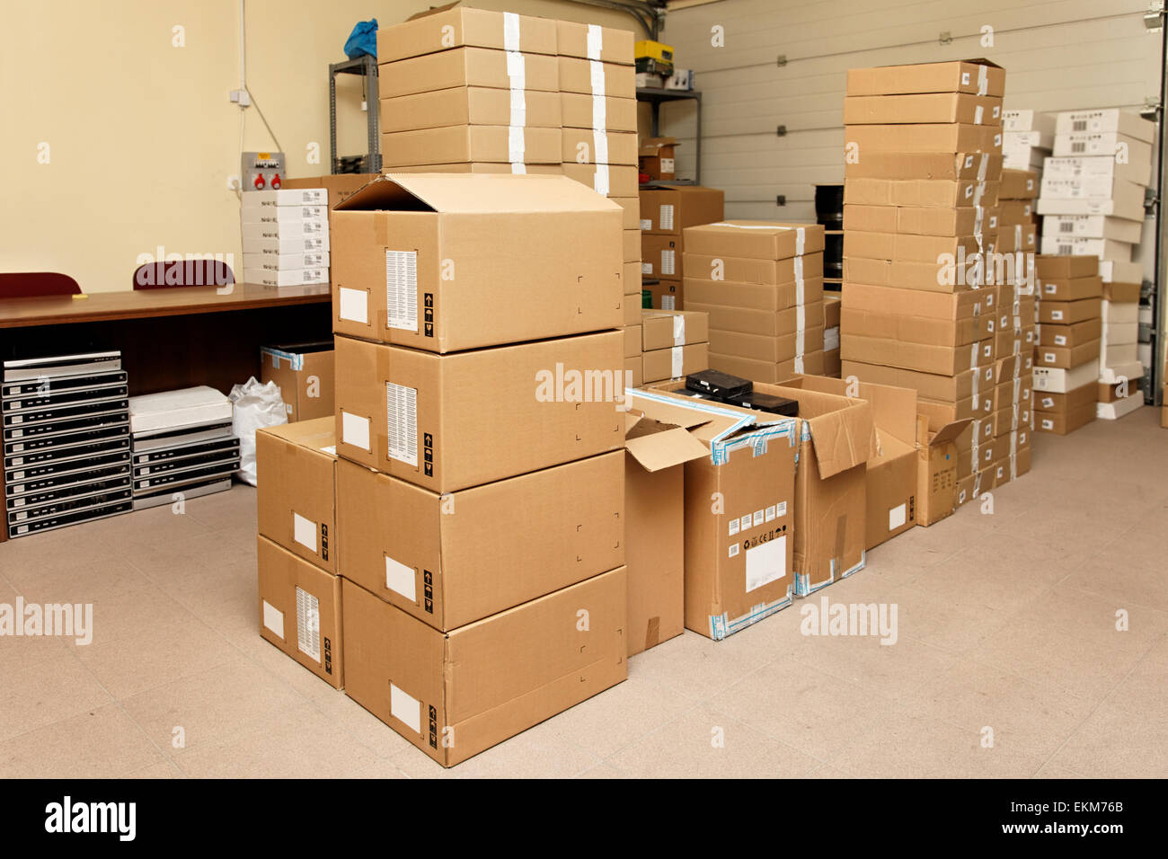 Warehouse storage interior many items hi-res stock photography and ...