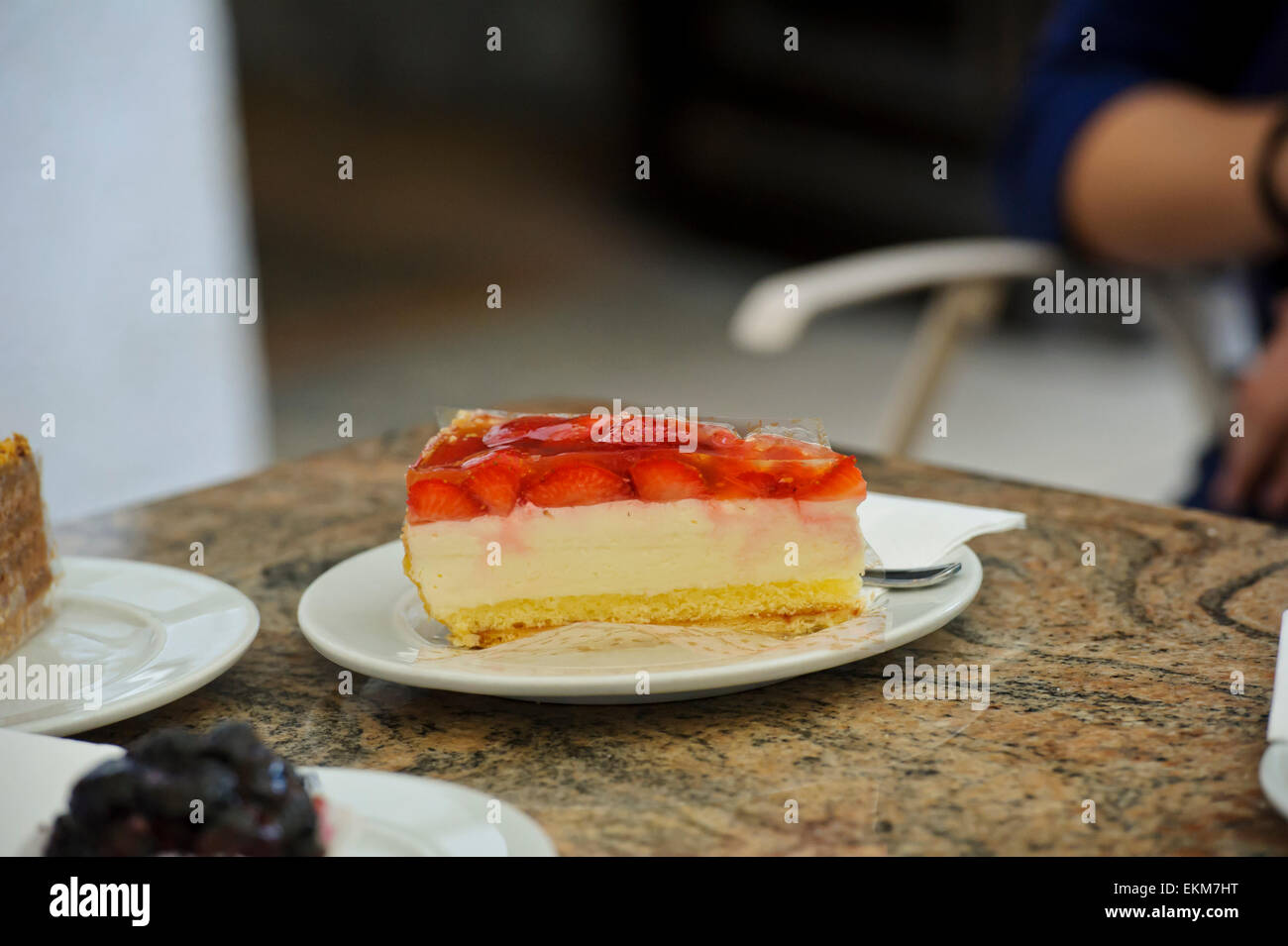 Dessert from the famous Viennese patisserie Demel, Vienna, Austria ...