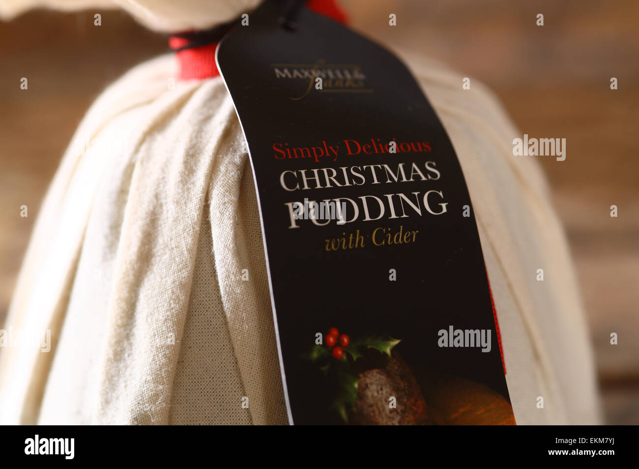waitrose christmas pudding Stock Photo - Alamy