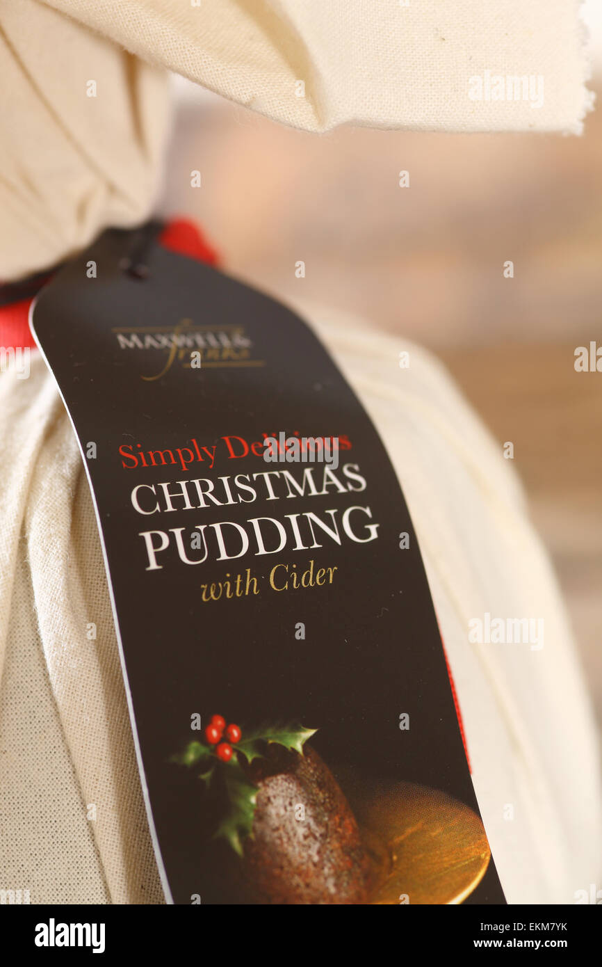 waitrose christmas pudding Stock Photo - Alamy