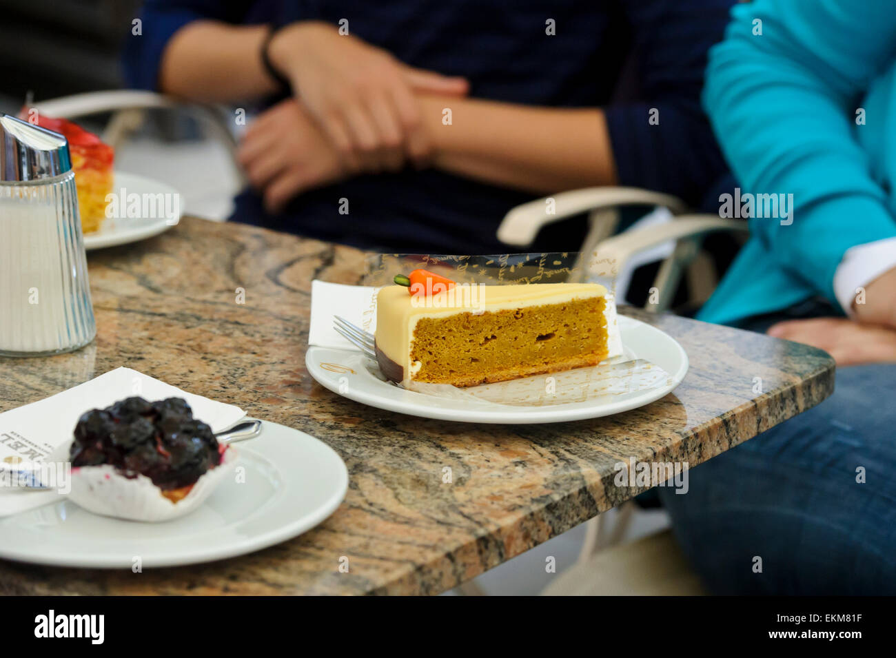 Dessert from the famous Viennese patisserie Demel, Vienna, Austria ...