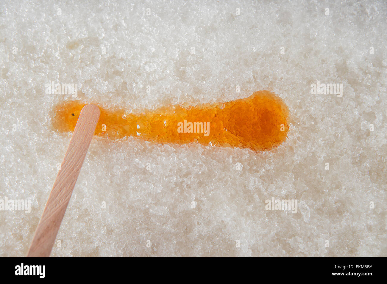 Canada maple syrup tasting hi-res stock photography and images - Alamy