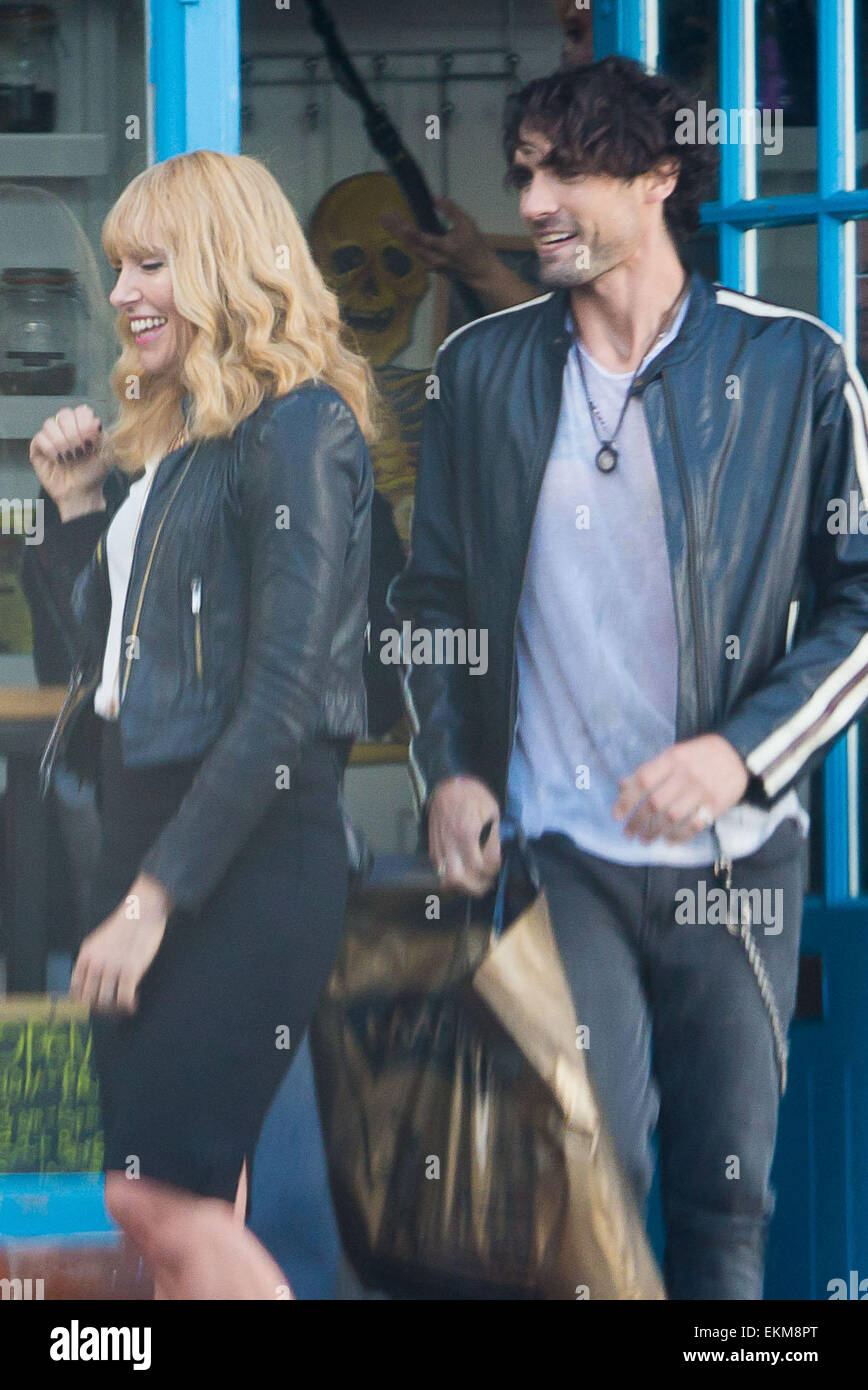 Toni Collette filming scenes for her new film 'Miss You Already' in ...