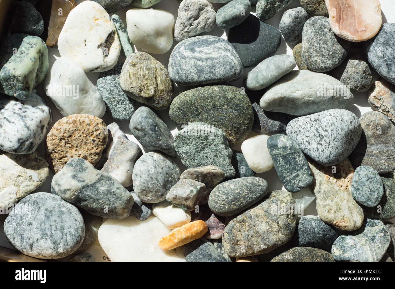 Background from the scattered pebble Stock Photo - Alamy