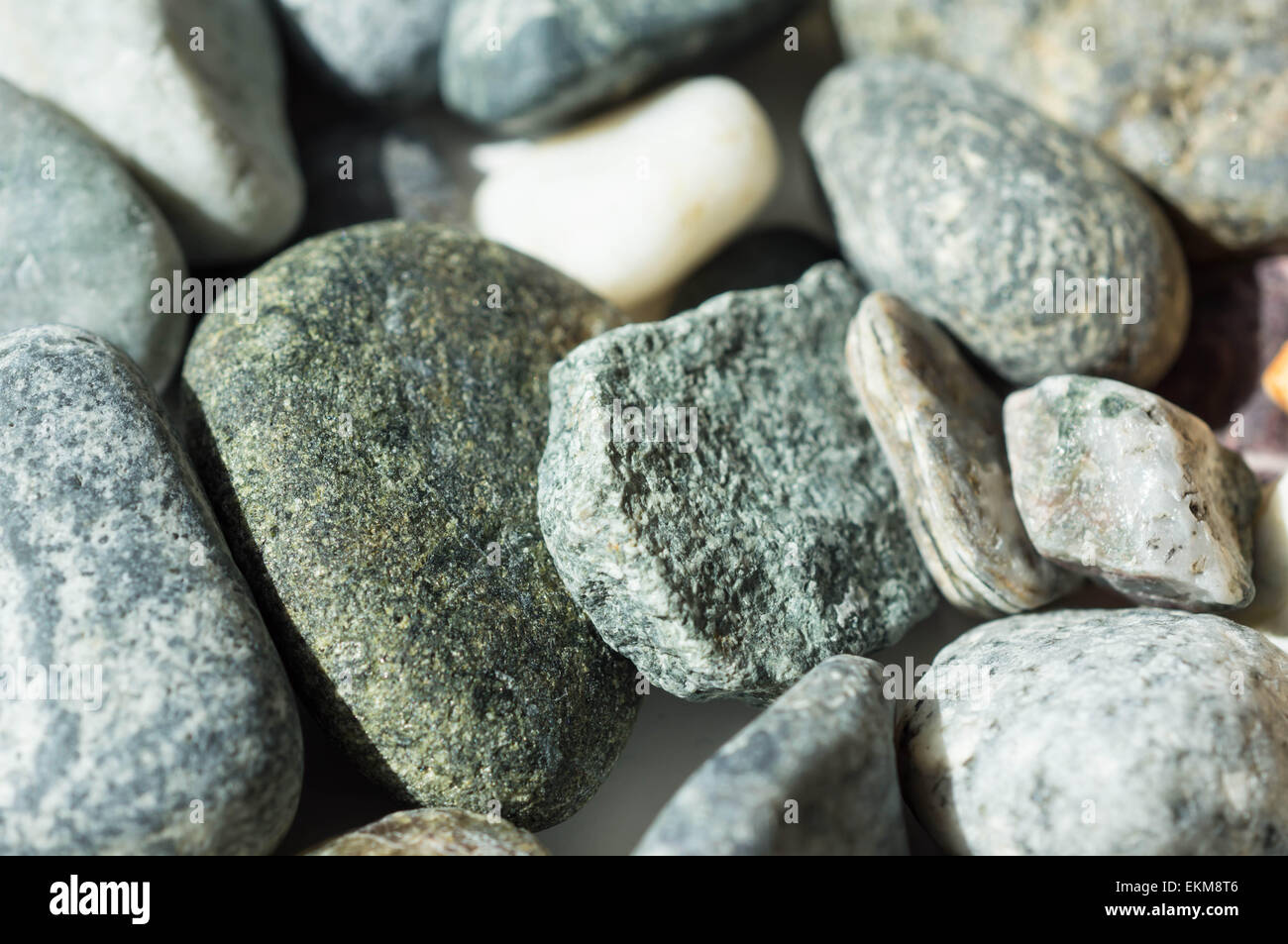 Scattered stones close up Stock Photo - Alamy