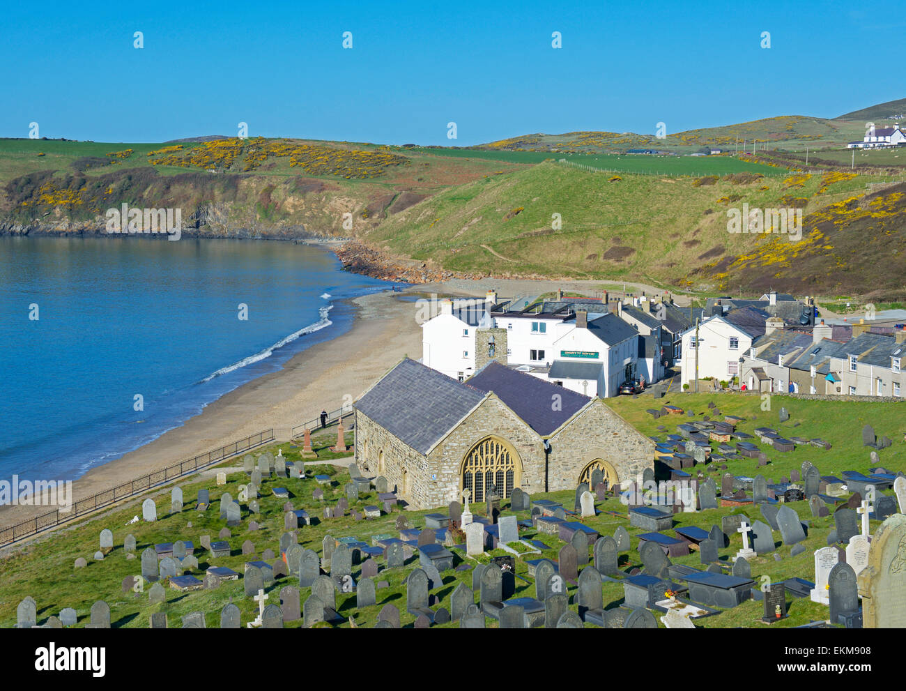 Aberdaron, The Llyn Peninsular, Gwynedd, North Wales UK Stock Photo - Alamy