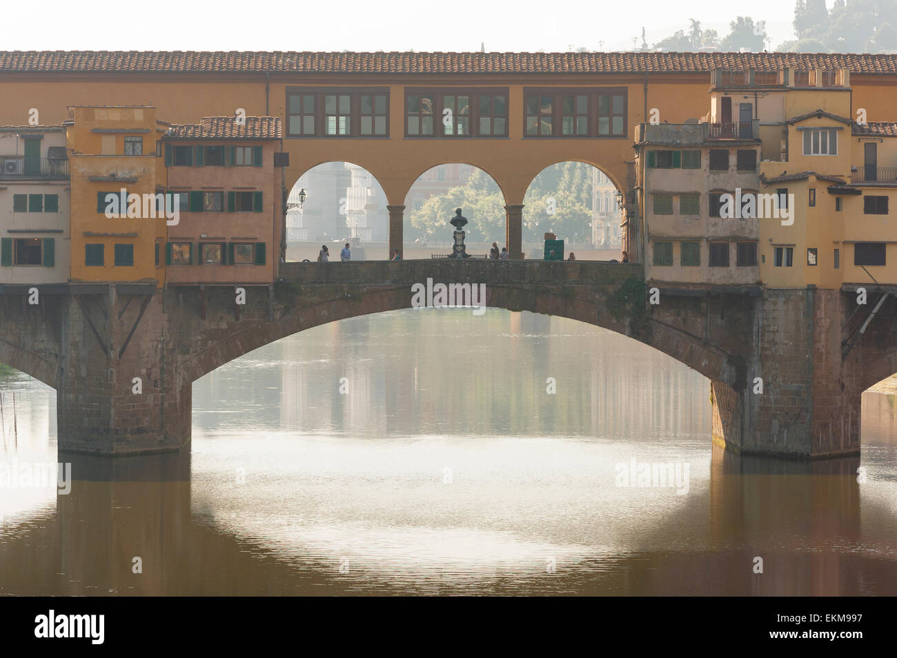 Florence bridge view hi-res stock photography and images - Alamy