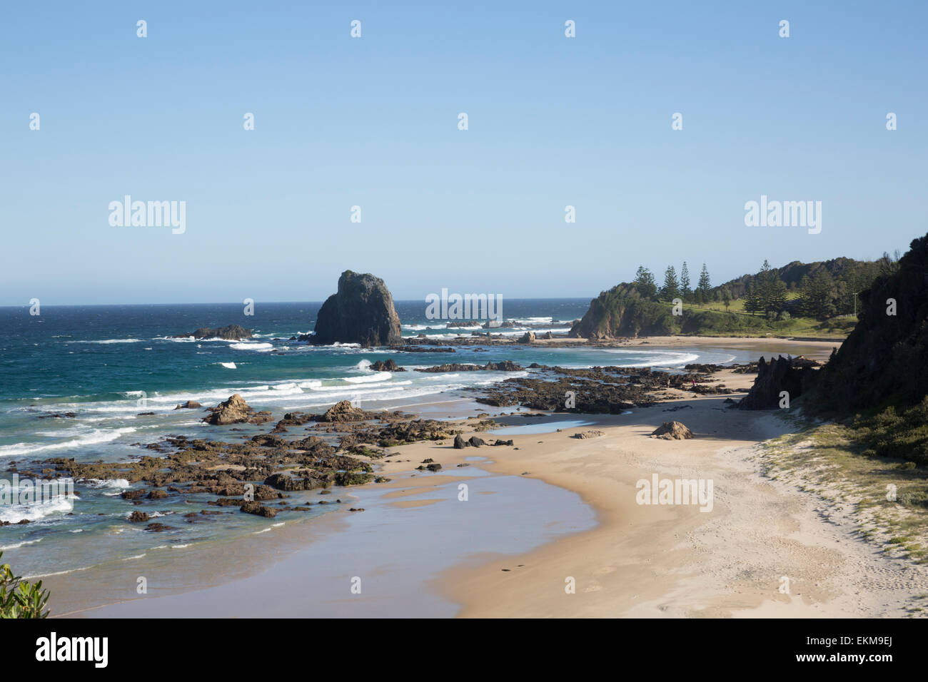 Glasshouse Rocks Beach, Narooma, Australia Stock Photo - Alamy