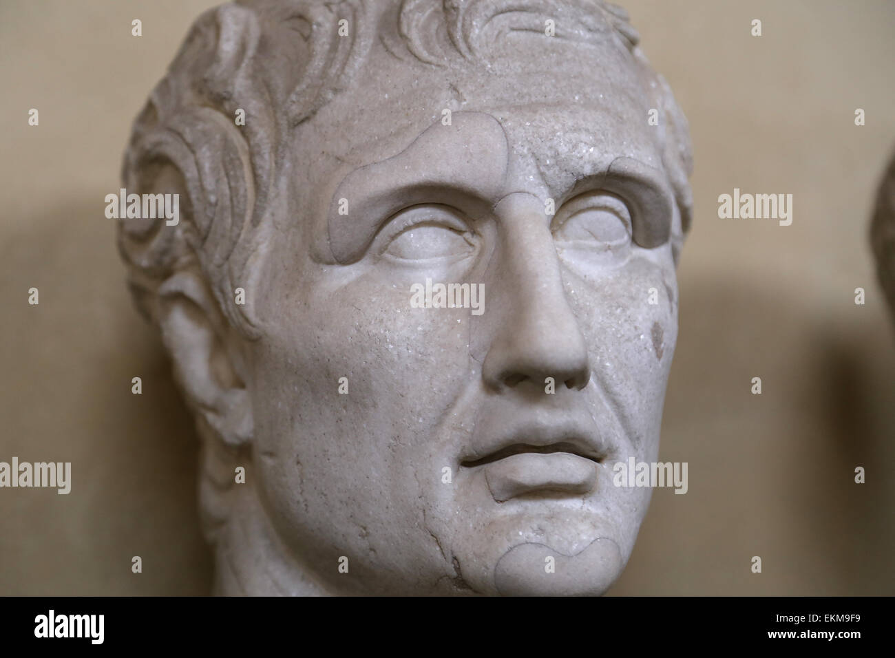 Menander (341-290 BC). Greek dramatist. Athenian New Comedy. Bust ...