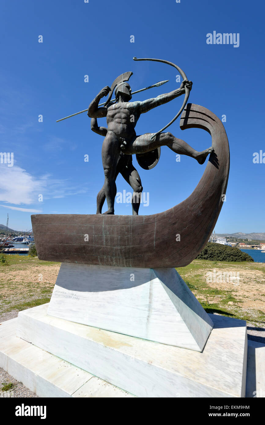 Greek battleship salamis hi-res stock photography and images - Alamy