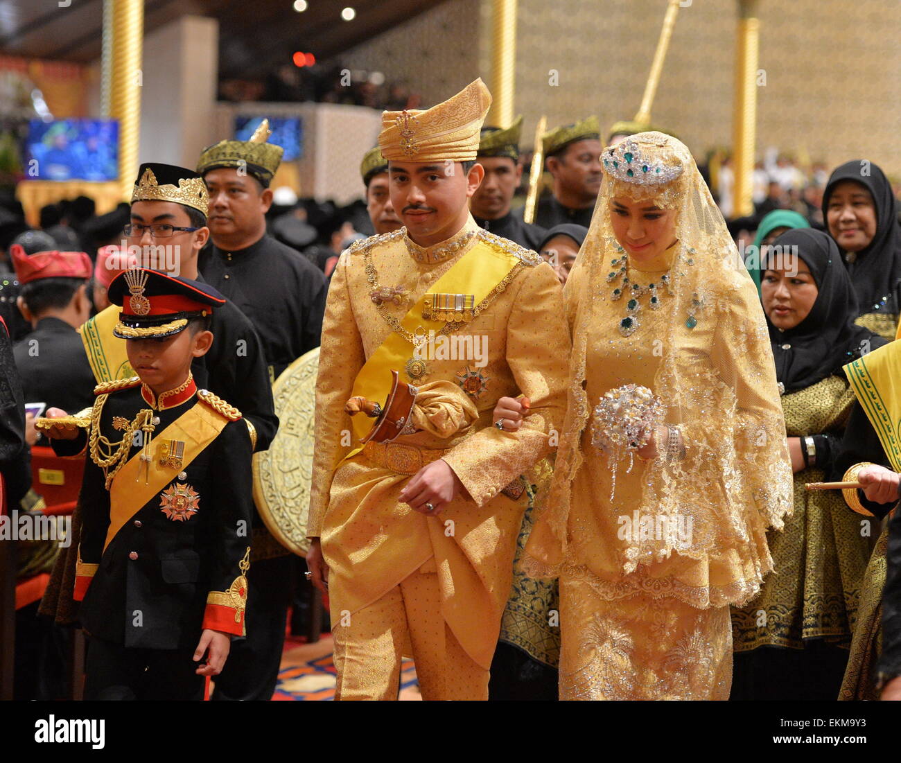 Bandar Seri Begawan, Brunei. 12th April, 2015. The photo shows Brunei's ...