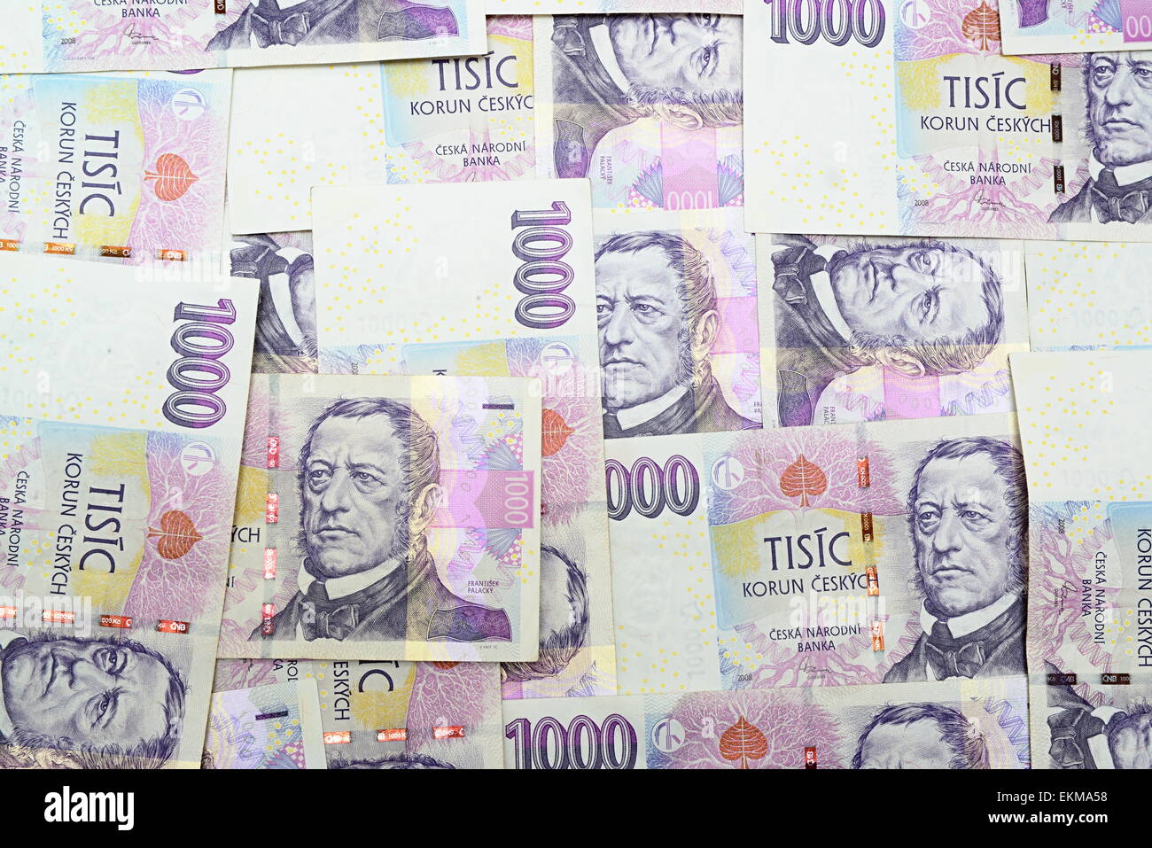czech crown - national money in czech republic Stock Photo - Alamy
