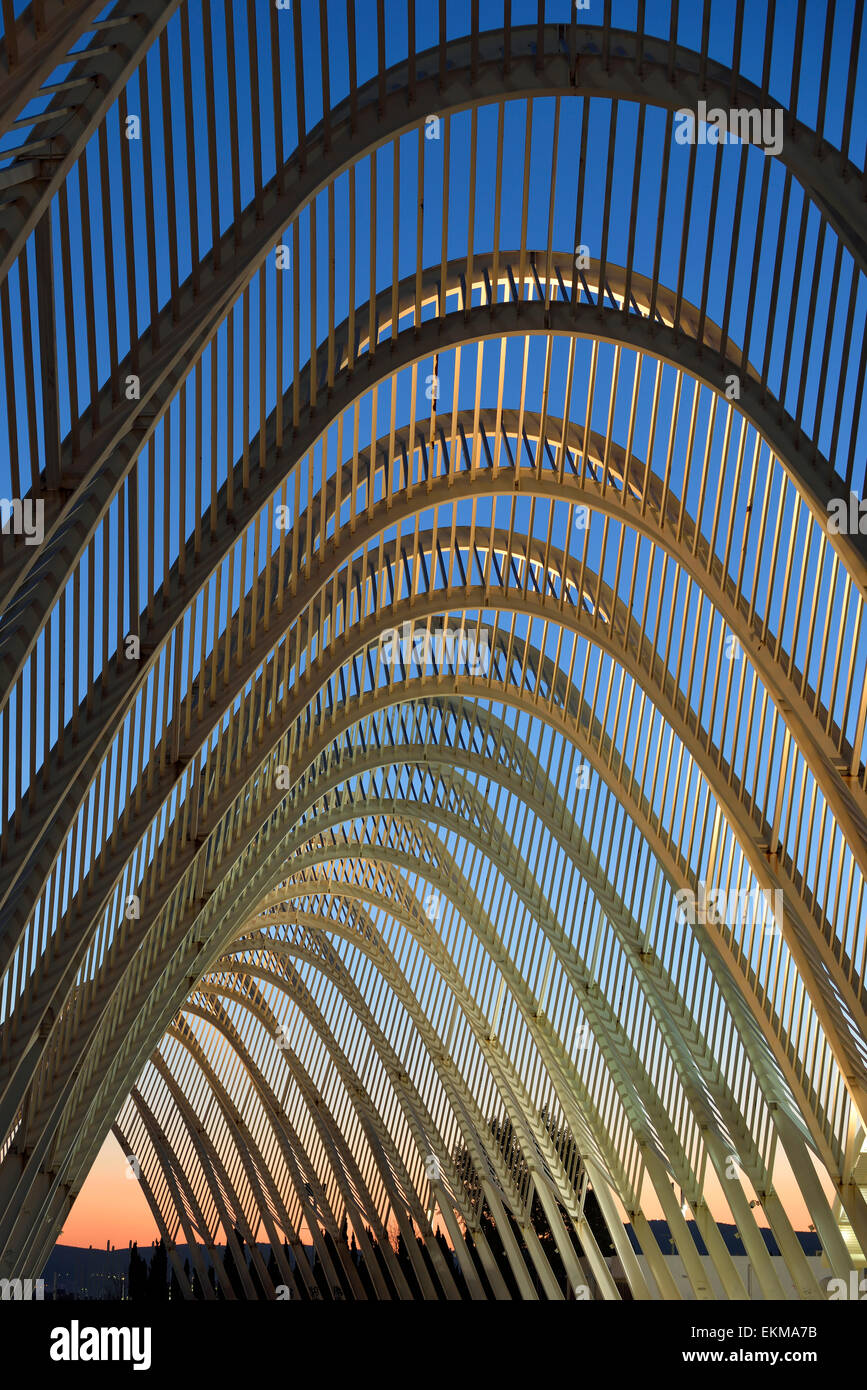 Archway in Olympic stadium in Athens, Greece Stock Photo - Alamy