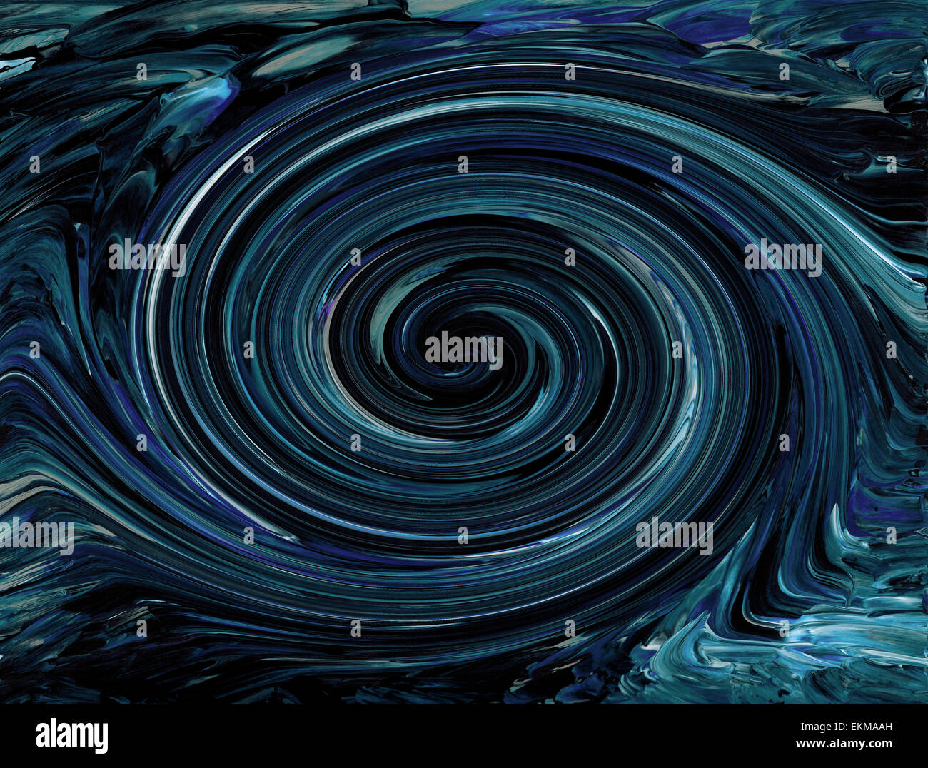 Swirling into the Abyss Stock Photo - Alamy