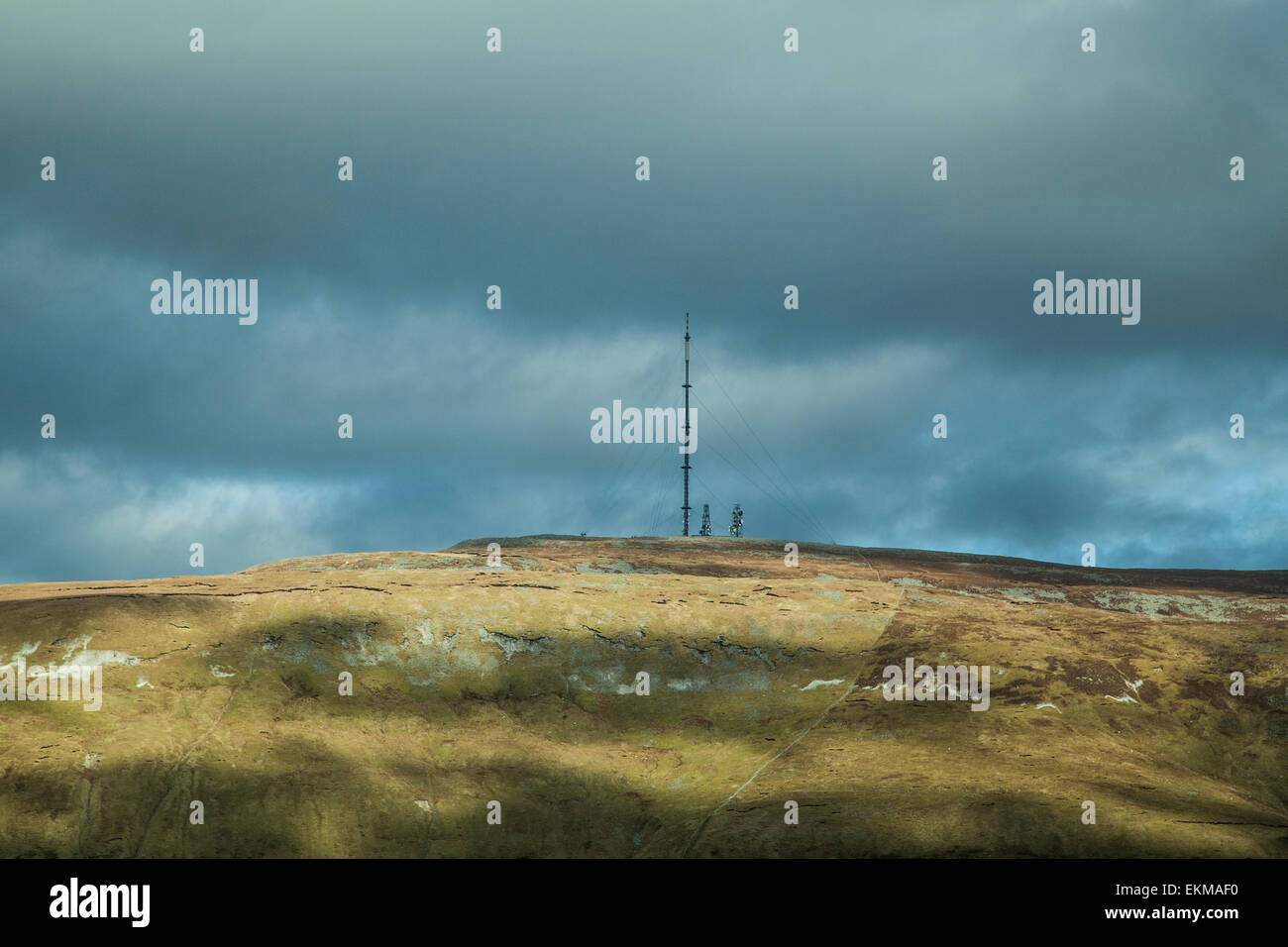 Truskmore transmitters in Co. Sligo, Ireland Stock Photo - Alamy