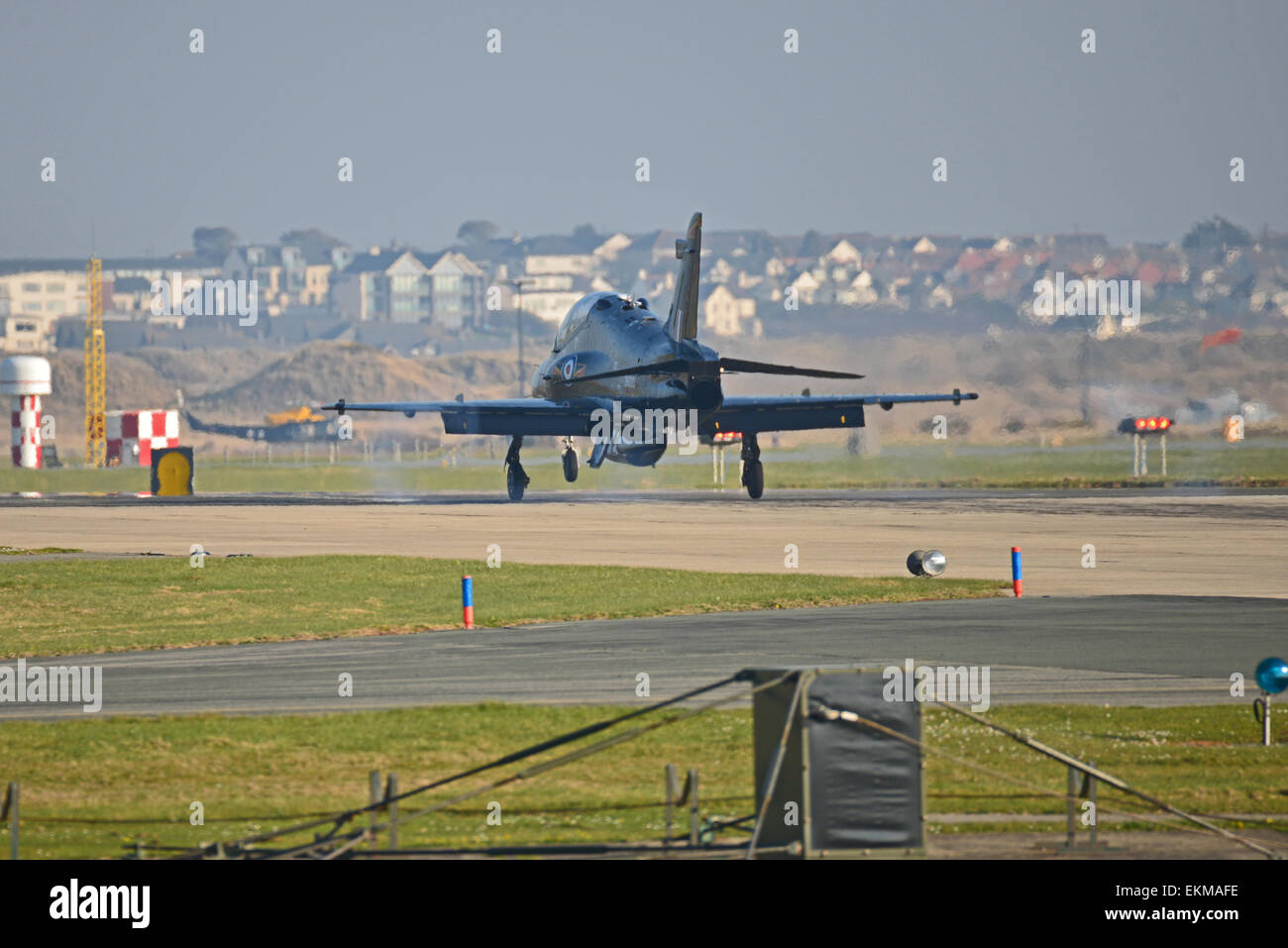Raf Valley Anglesey North Wales Uk Stock Photo - Alamy