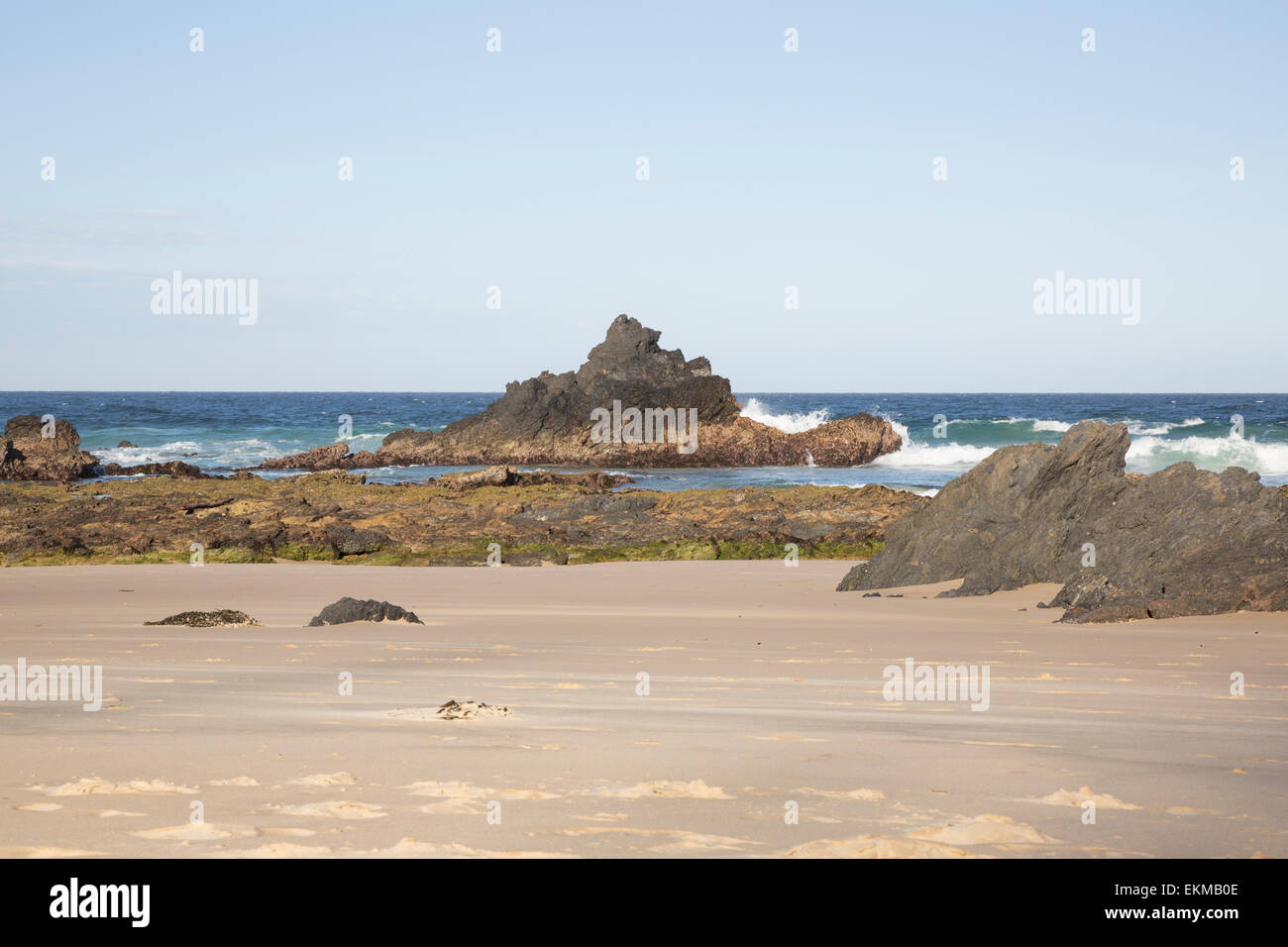 Glasshouse Rocks Beach, Narooma, Australia Stock Photo - Alamy