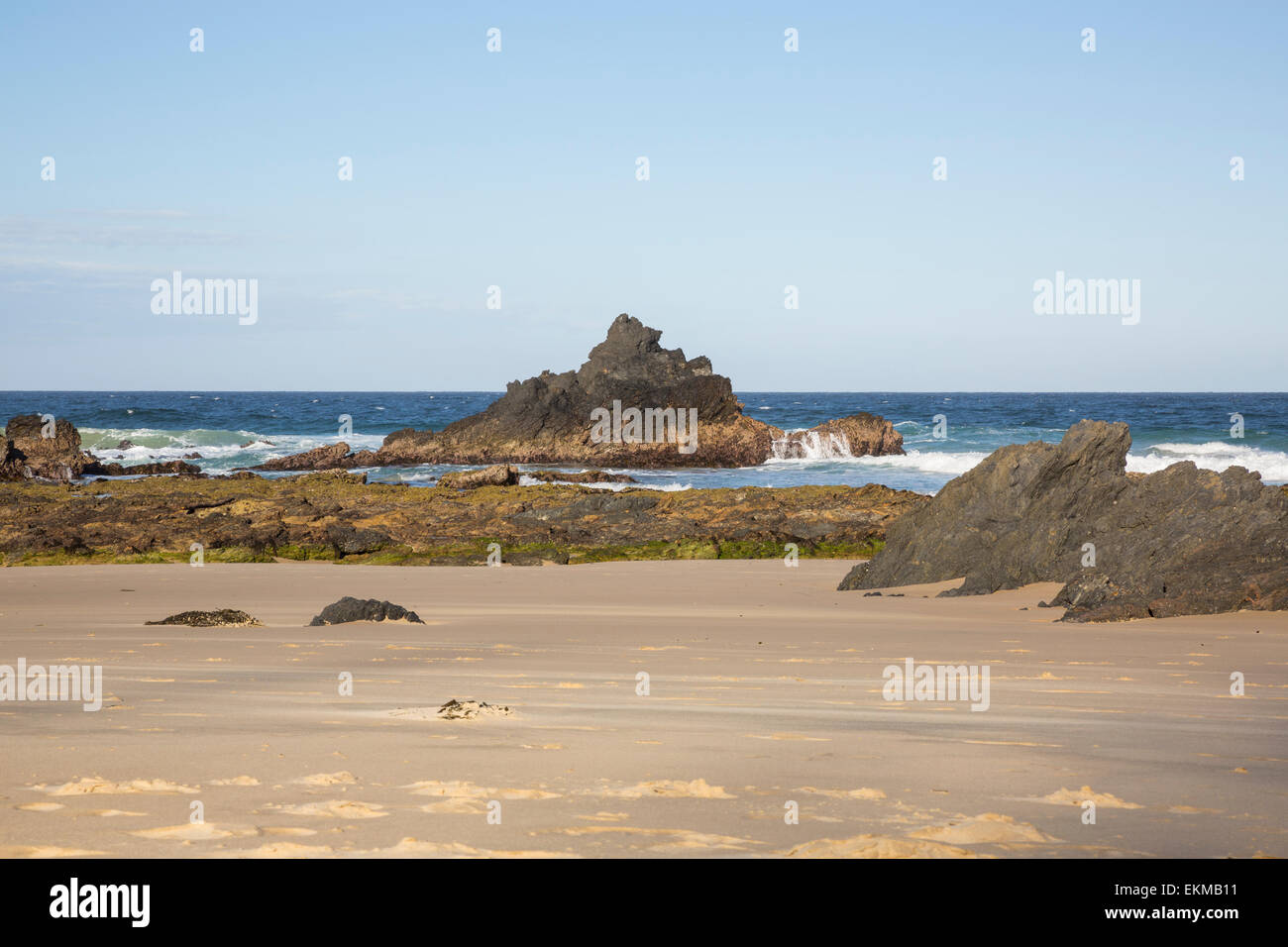 Glasshouse Rocks Beach, Narooma, Australia Stock Photo - Alamy