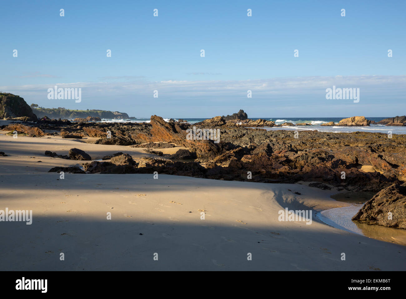 Glasshouse Rocks Beach, Narooma, Australia Stock Photo - Alamy