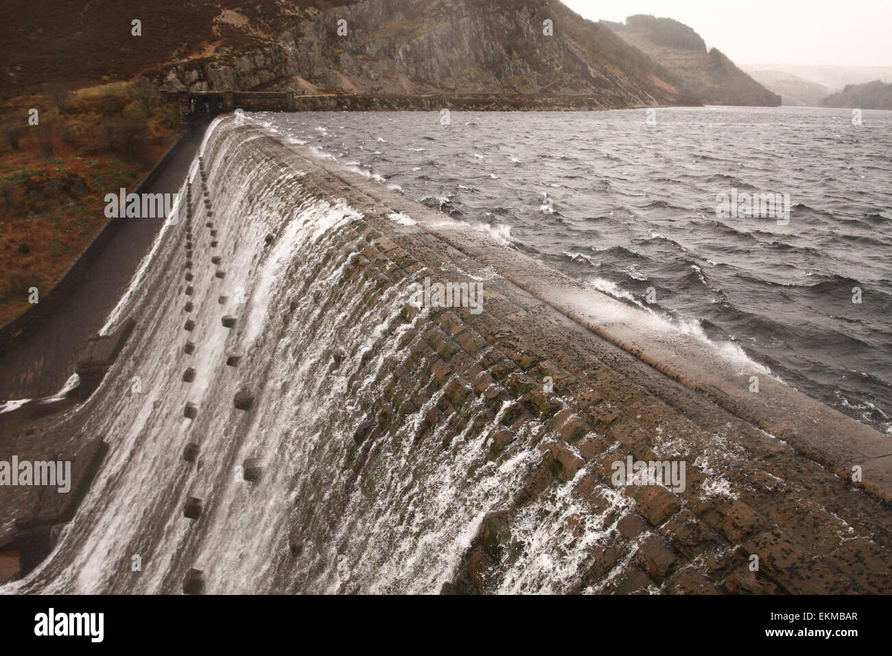 Top of caban coch reservoir hi-res stock photography and images - Alamy