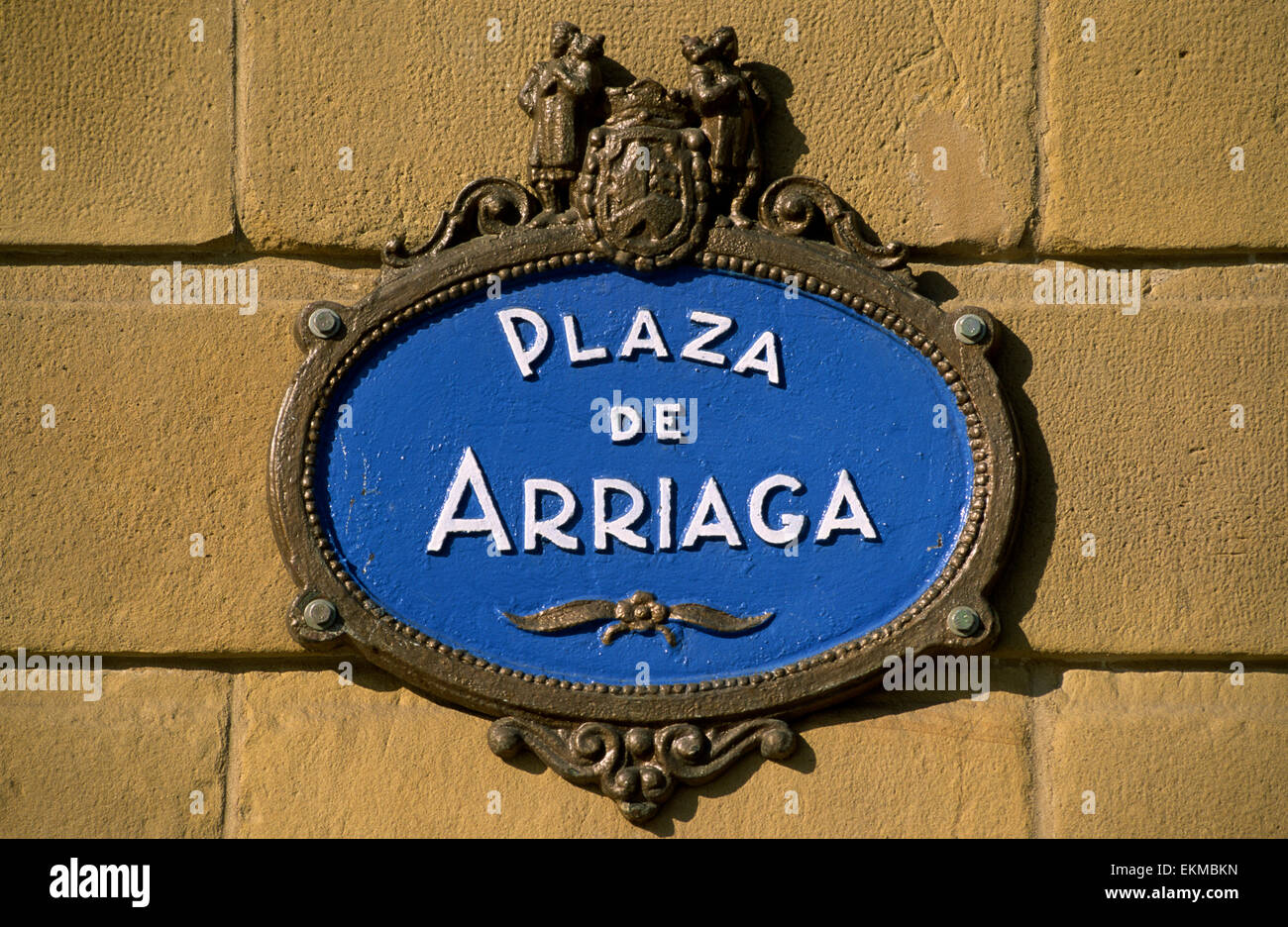 Bilbao street signs hi-res stock photography and images - Alamy