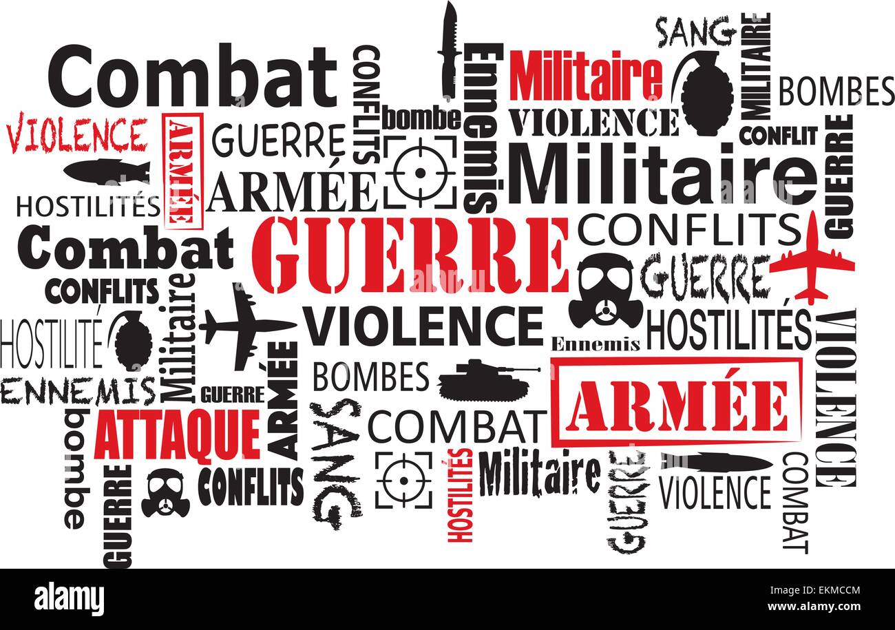 War collage Stock Vector Images - Alamy