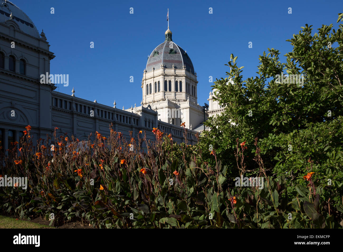 The Royal Exhibition Building in Carlton Gardens, Melbourne, Australia ...