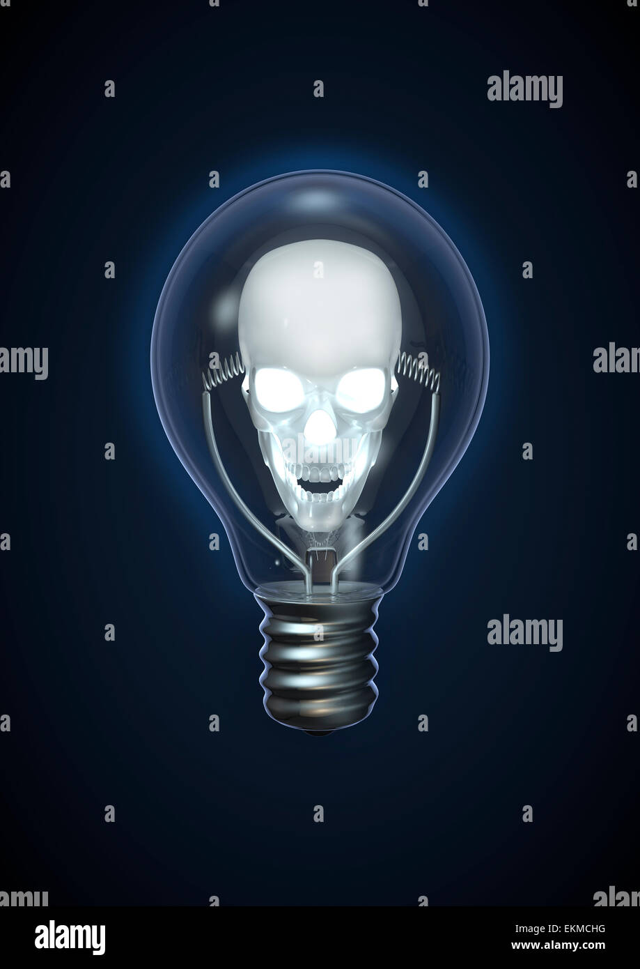 Skull light hi-res stock photography and images - Alamy