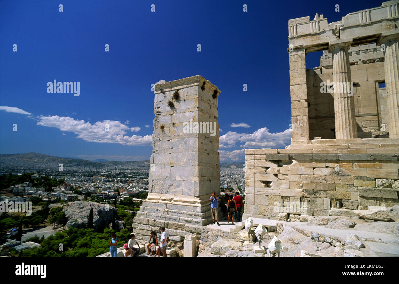 Propylaea acropolis in athens hi-res stock photography and images - Alamy