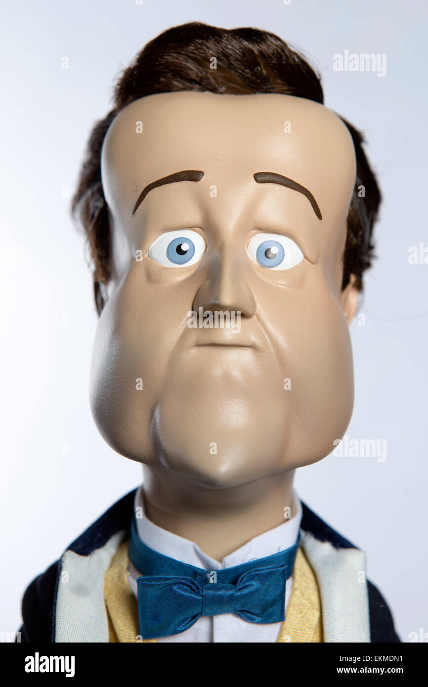 Newzoids puppets. David Cameron Stock Photo - Alamy