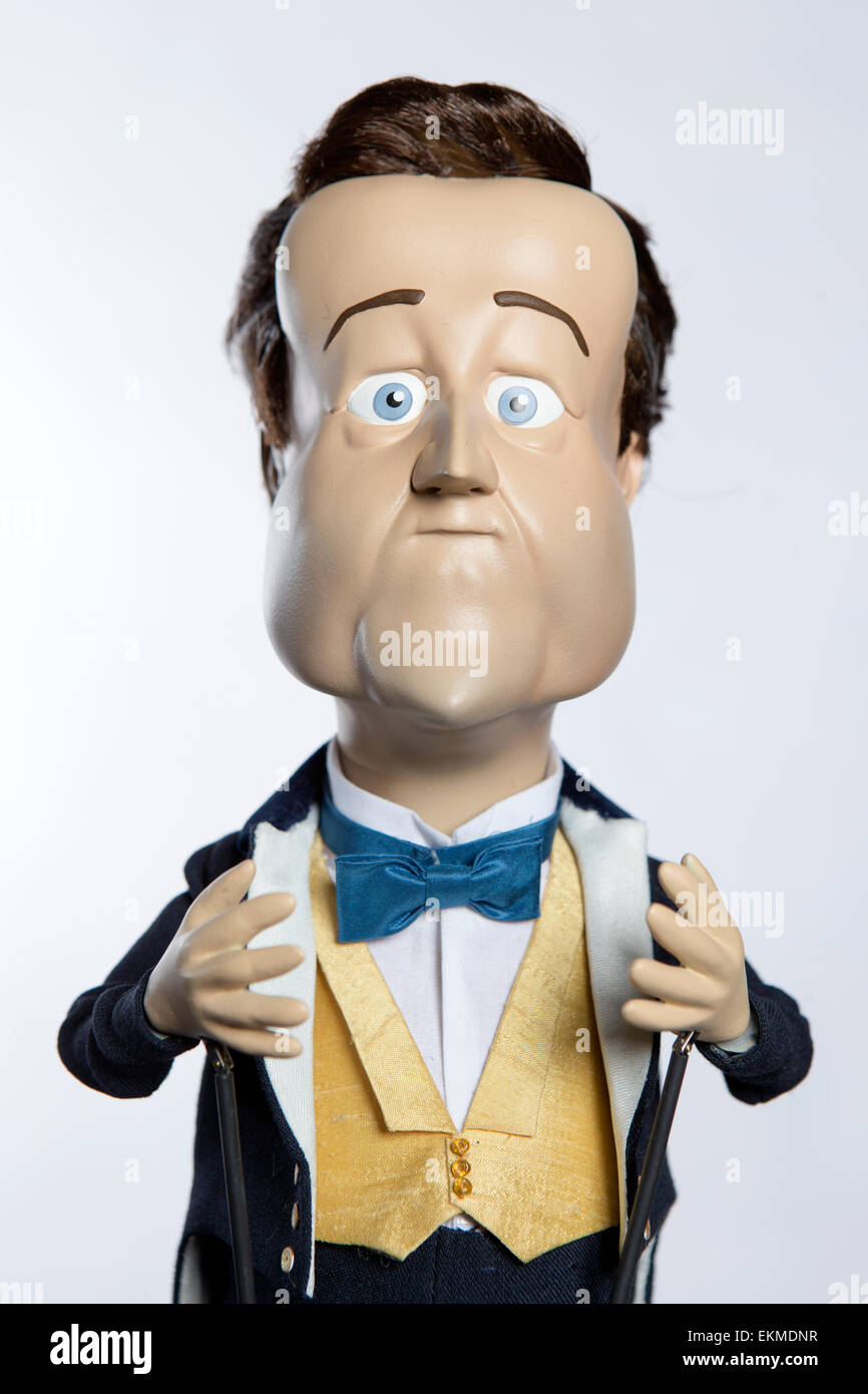 Newzoids puppets. David Cameron Stock Photo - Alamy