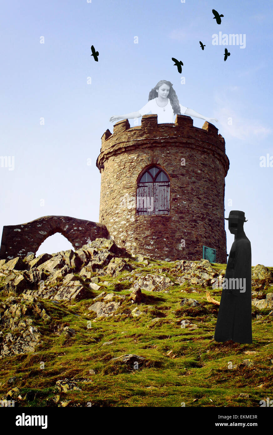 Surreal castle hi-res stock photography and images - Alamy