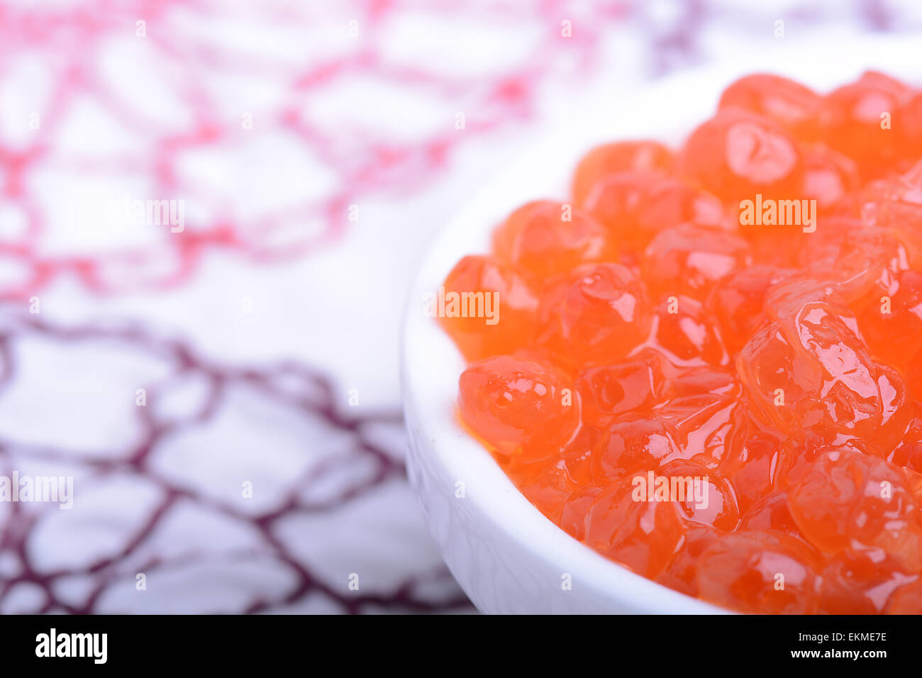 red caviar close up Stock Photo - Alamy