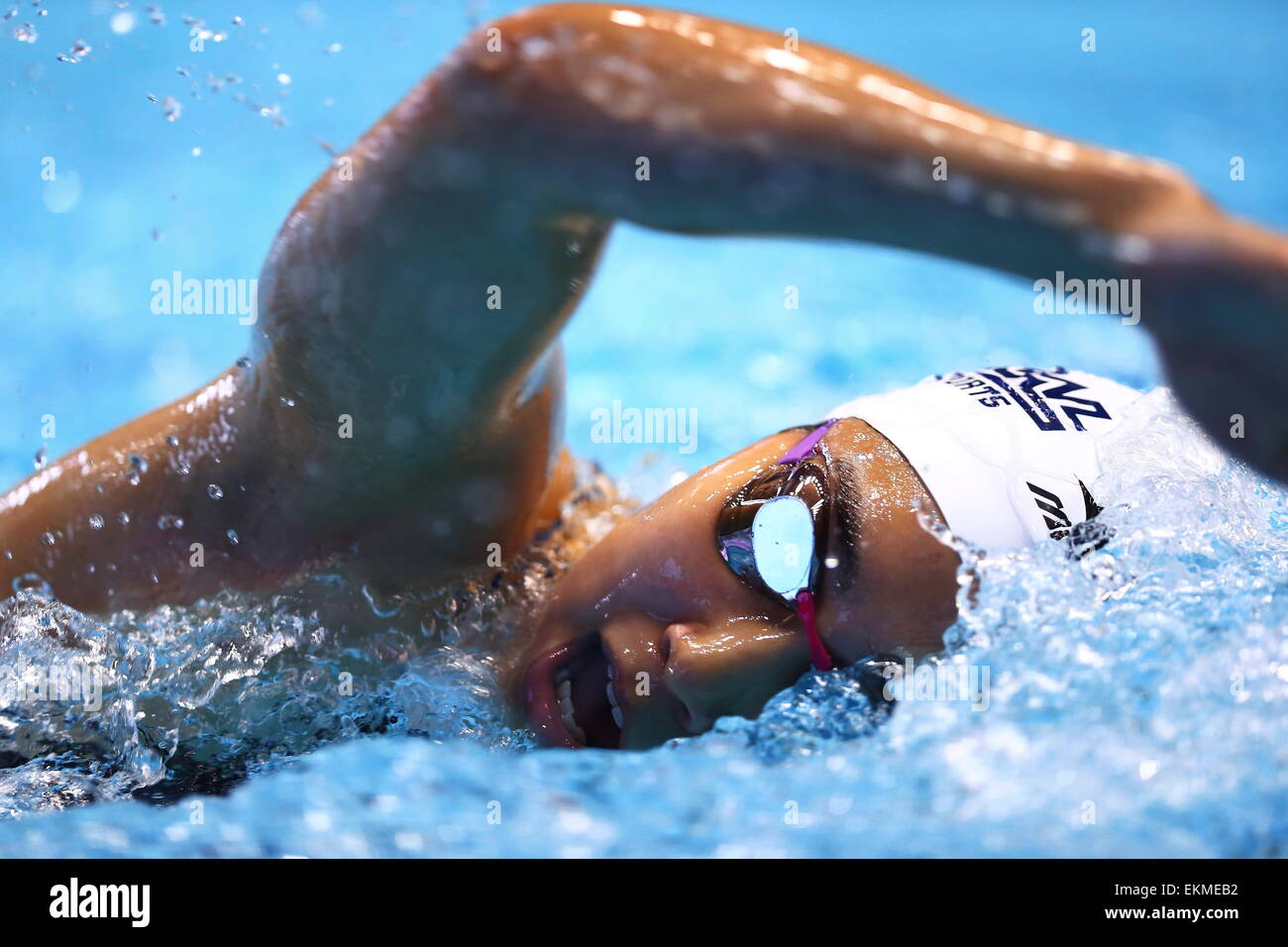 Emu Higuchi, APRIL 12, 2015 - Swimming : Japan swimming championship ...