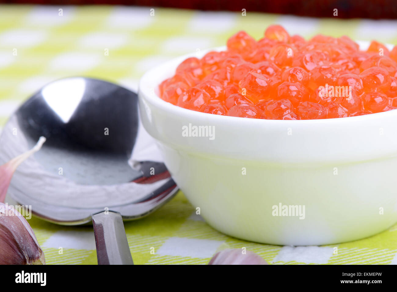Red caviar close up hi-res stock photography and images - Alamy