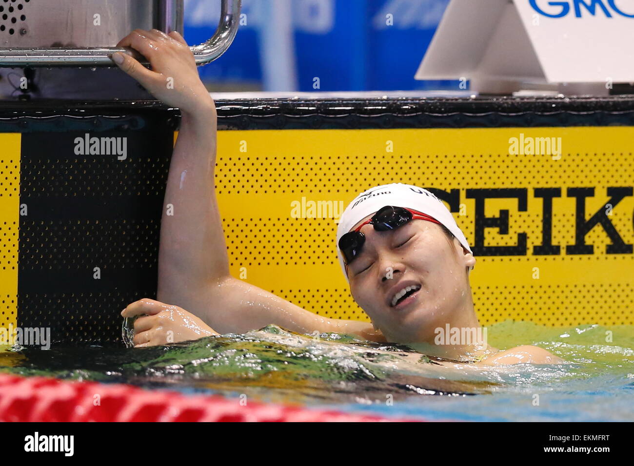 Tokyo, Japan. 12th Apr, 2015. Miki Uchida Swimming : Japan swimming ...