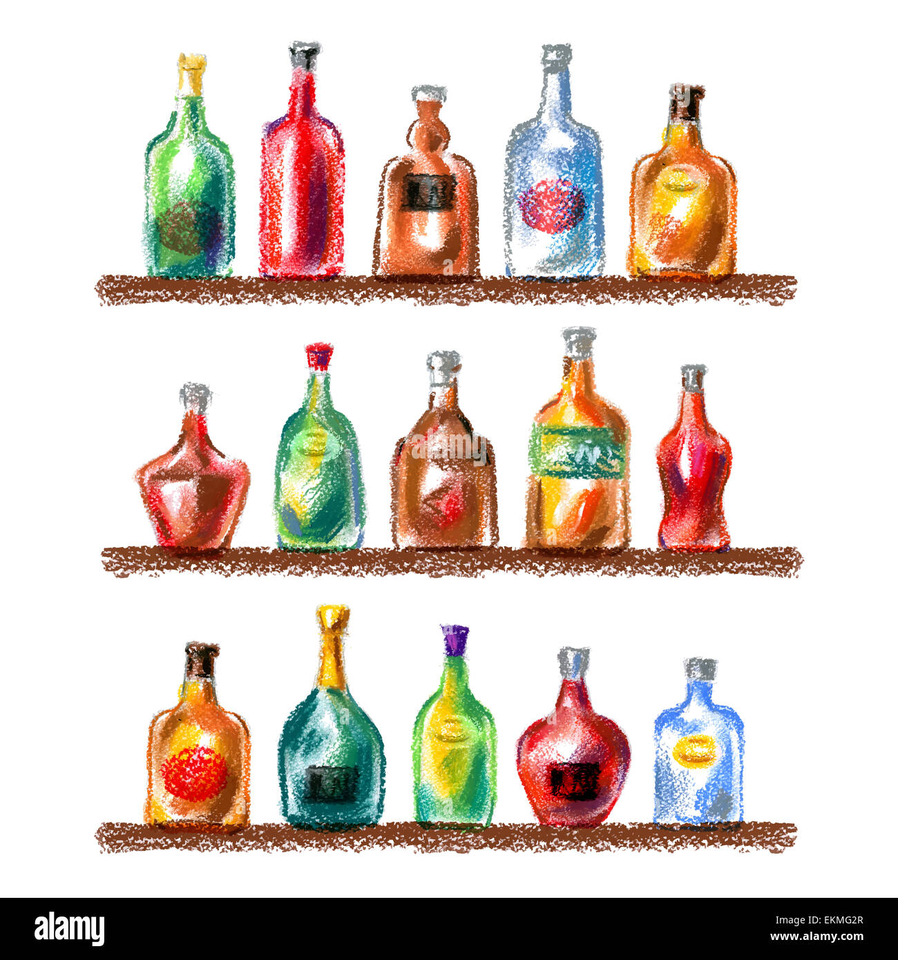 Gin logo design Cut Out Stock Images & Pictures - Alamy