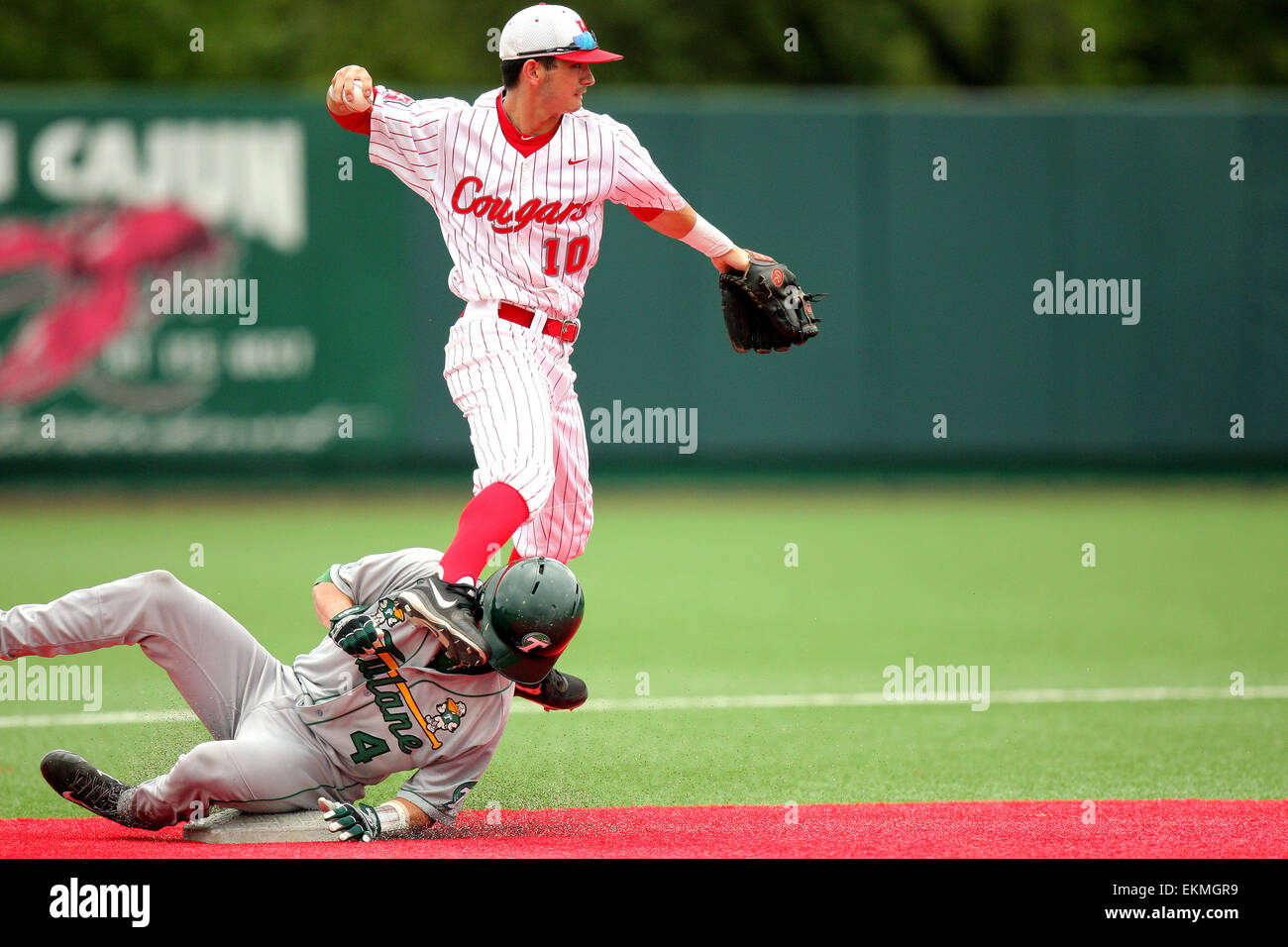 Houston, Texas, USA. 12th Apr, 2015. Houston infielder Connor Wong #10 ...