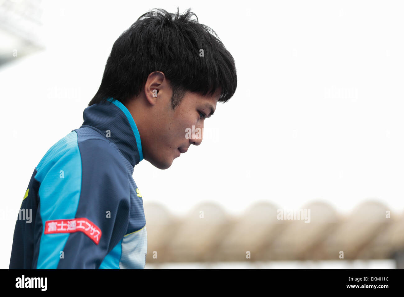 Kawasaki Todoroki Stadium, Kanagawa, Japan. 12th Apr, 2015. Ryota Oshima (Frontale), APRIL 12 ...
