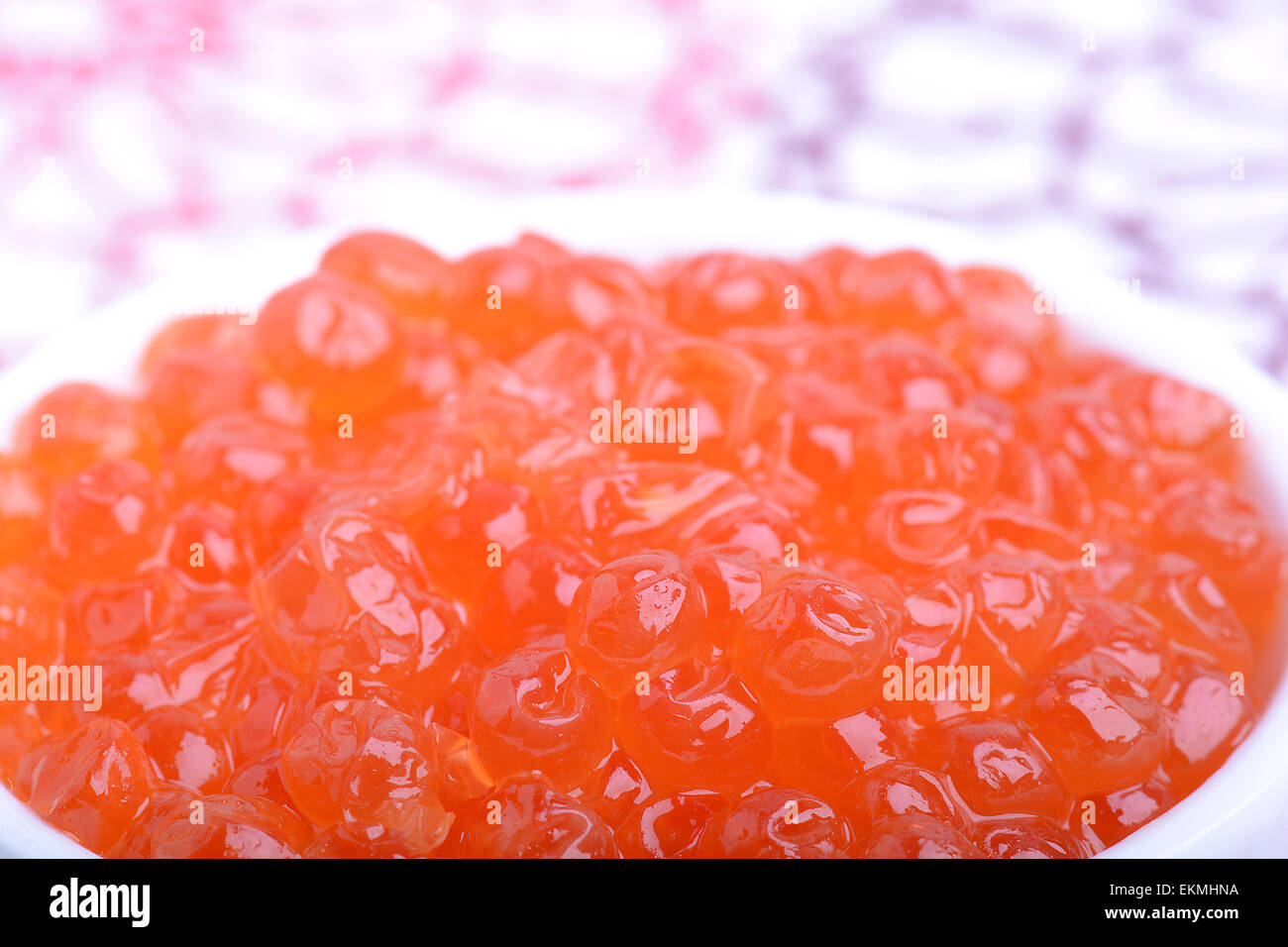 red caviar close up Stock Photo - Alamy