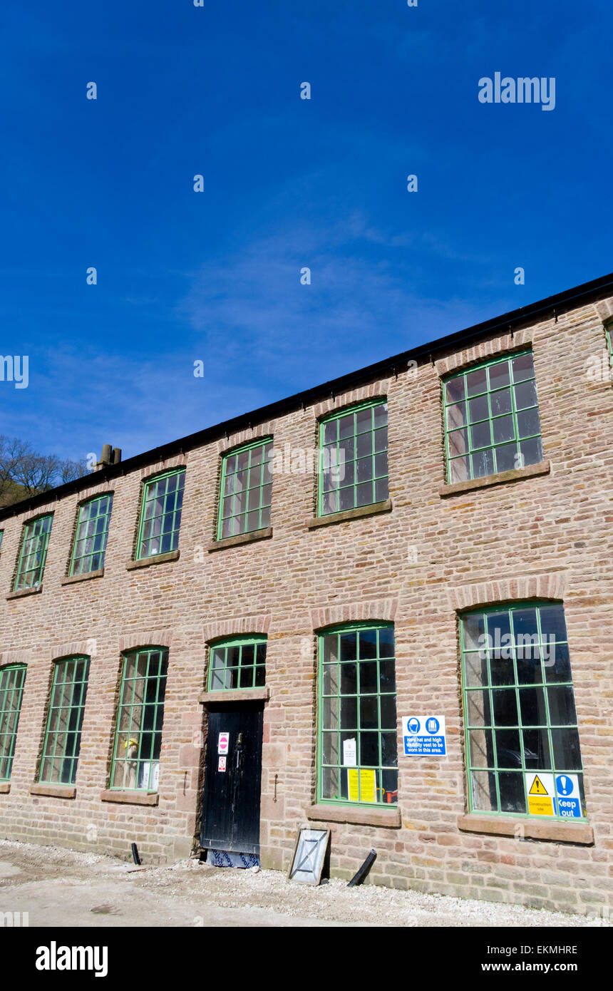 Former 18th Century Silk Weaving Water Mill at Gradbach, Dane Valley ...